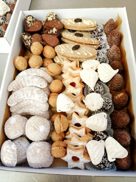 Vyzvednutí objednaného cukroví | Tichá cukrárna